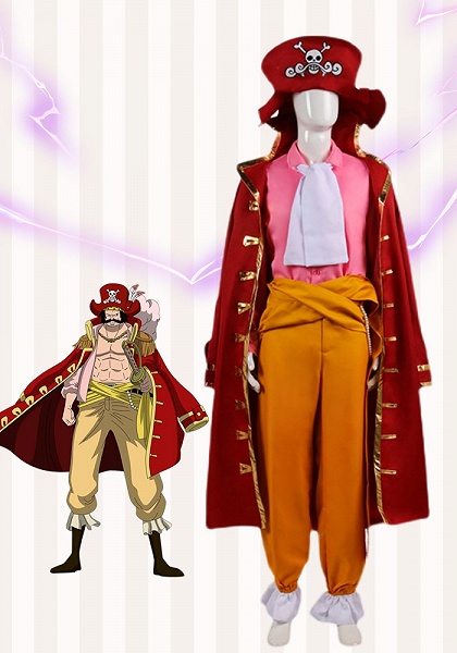 One Piece Gol D. Roger Cosplay Costume