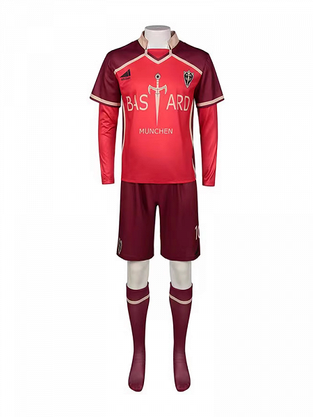 Blue Lock Michael Kaiser Football Jersey Uniform Cosplay Costume