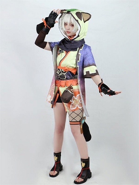 Genshin Impact Sayu Cosplay Costume
