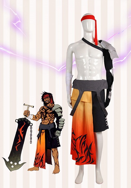 Final Fantasy X Jecht Cosplay Costume