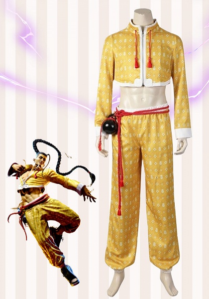 Street Fighter VI Jamie Cosplay Costume