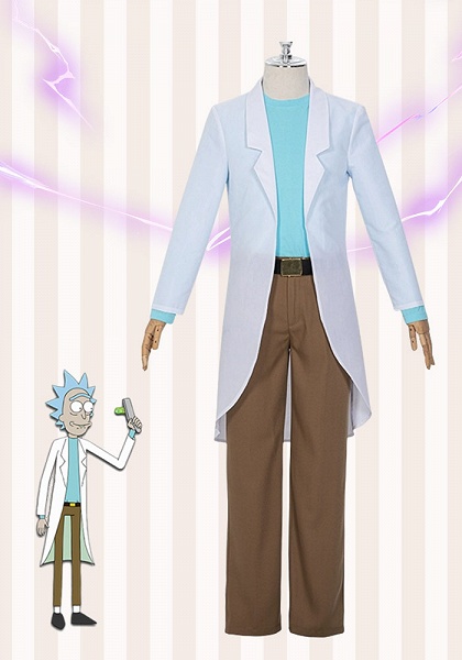 Rick and Morty Rick Sanchez Cosplay Costume