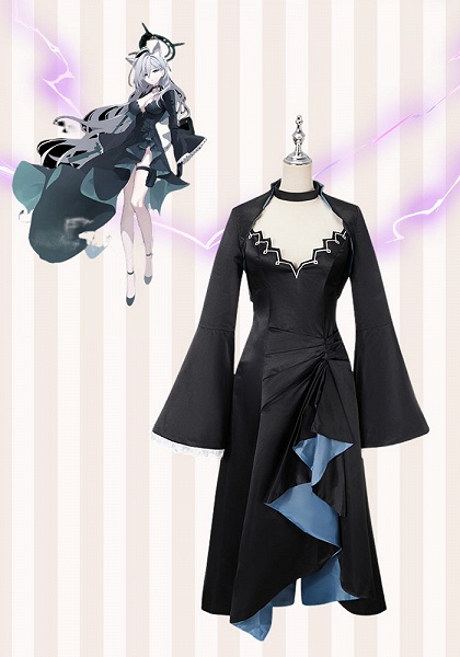 Blue Archive Shiroko Terror Cosplay Costume