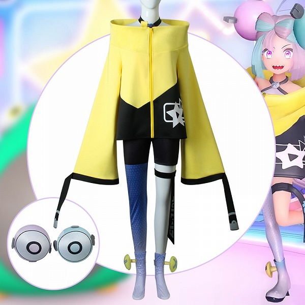 Pokemon Scarlet and Violet Iono Cosplay Costume