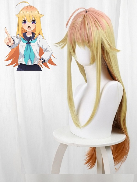 My Deer Friend Nokotan Torako Koshi Cosplay Orange Pink Ombre Hair ...