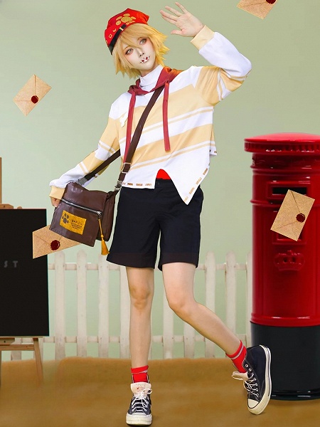 Identity V Postman Victor Grantz Cosplay Costume Lawson Crossover ...